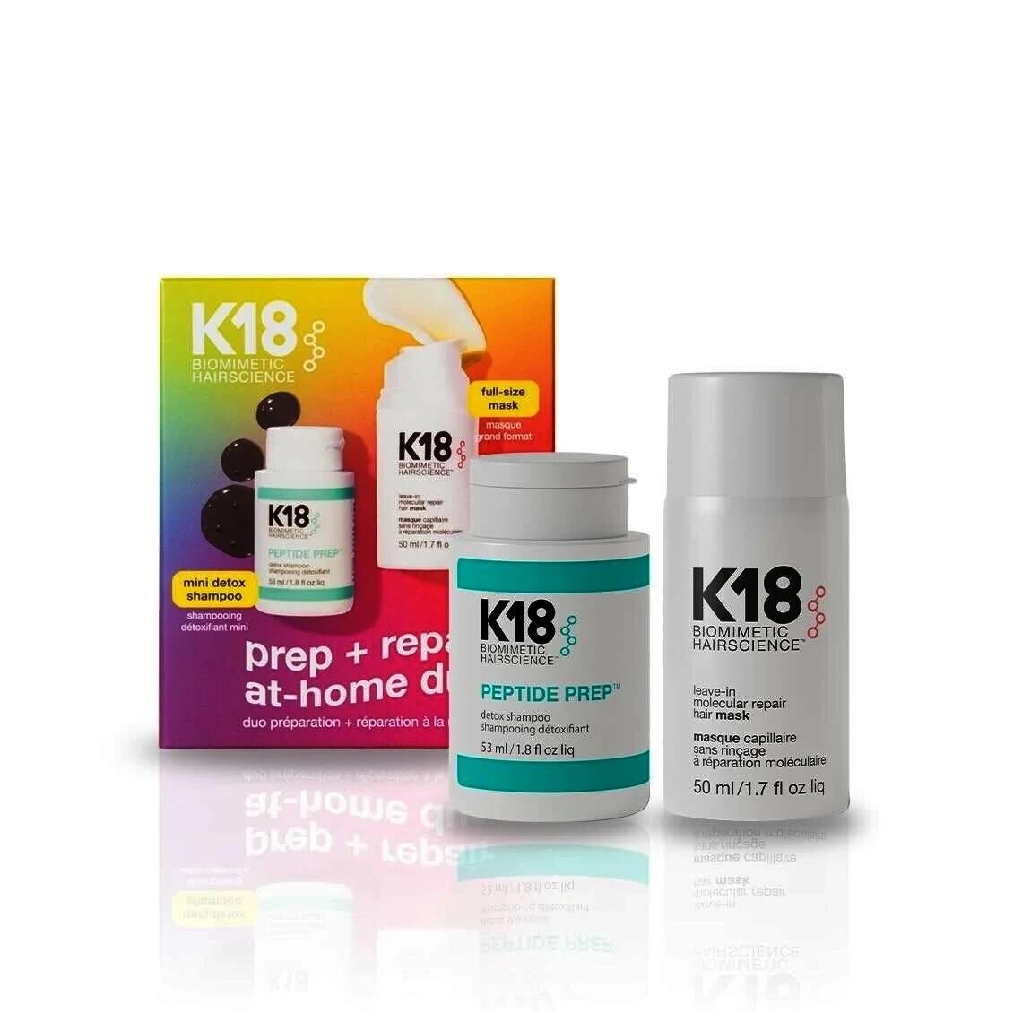 K18 Prep + Repair At Home Duo Kit - PROZDRAVEVLASY